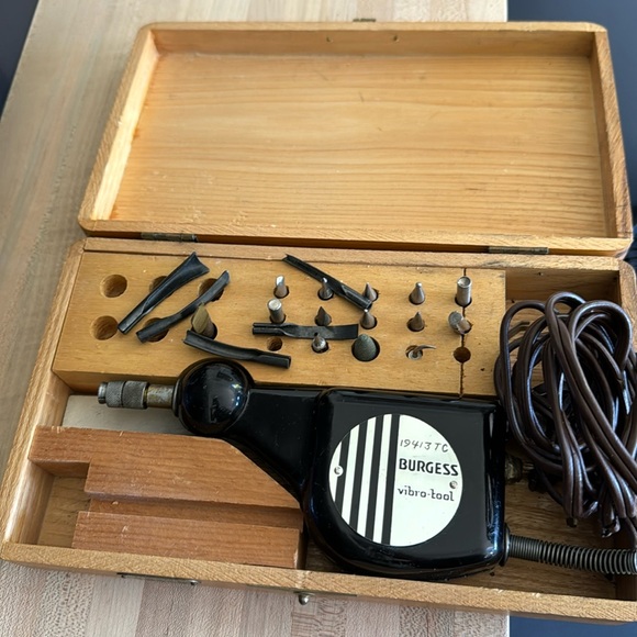 burgess | Other | Antique Burgess Vibro Tool Engraver | Poshmark